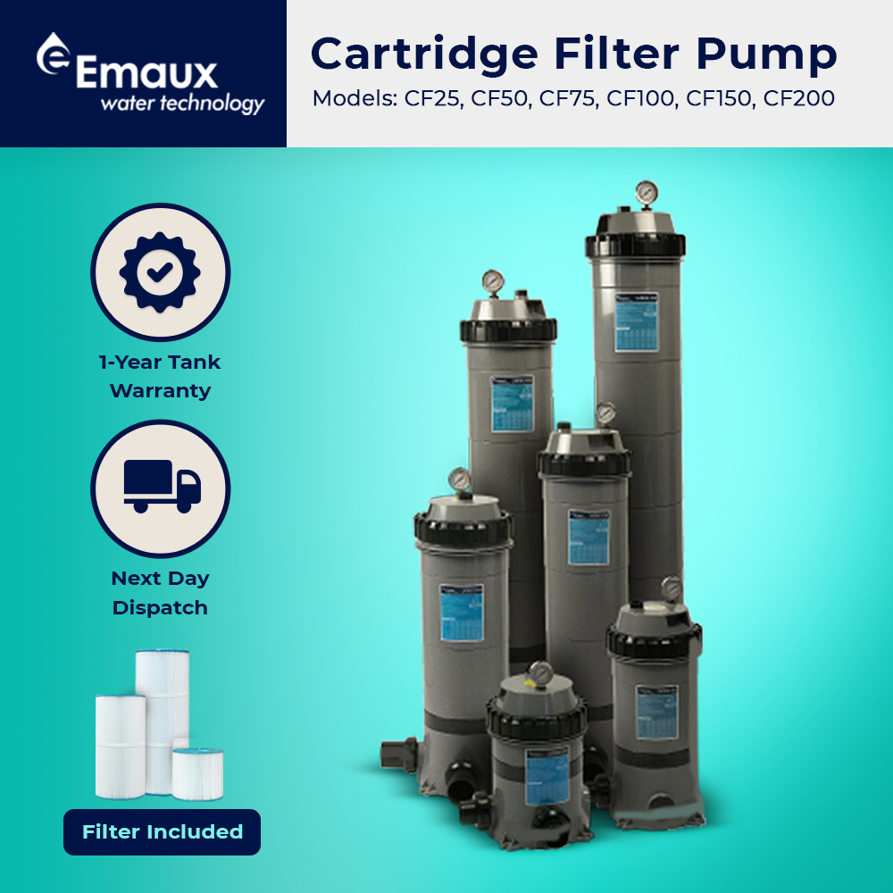 Shop for Emaux Pool Cartridge Pool Filter with Element | Pool & Spa Filter